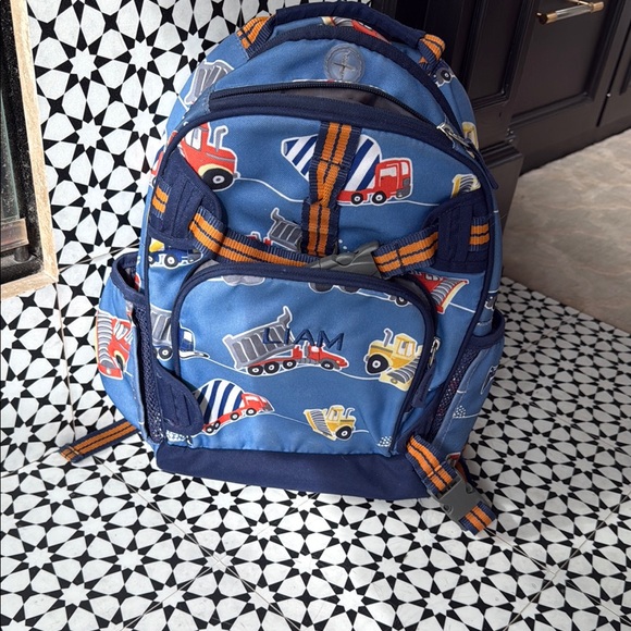 Pottery Barn Kids | Toys | Pottery Barn Kids Blue Backpack With ...